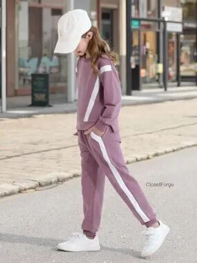 Dresses | Girls 2piece Sweatshirt And Sweatpants Set Long Sleeve ...